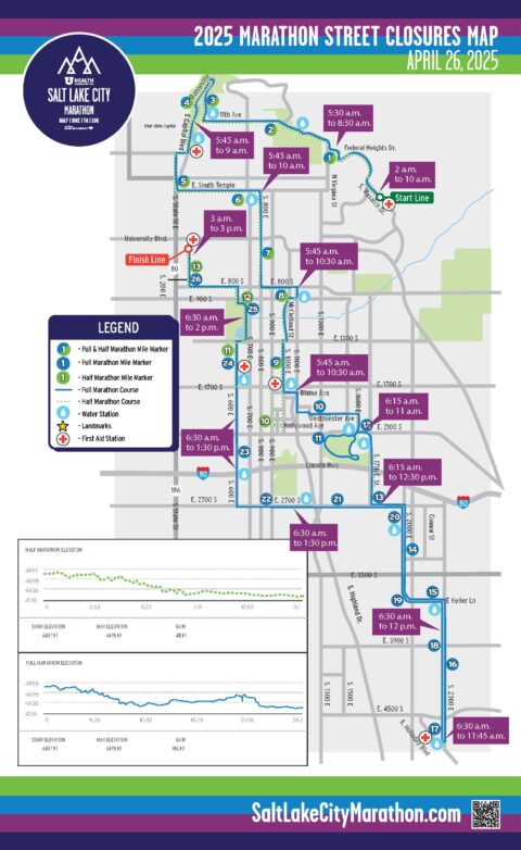 Street Closures - Salt Lake City Marathon